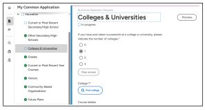Instructions for applying with the Common App – Office of Admissions