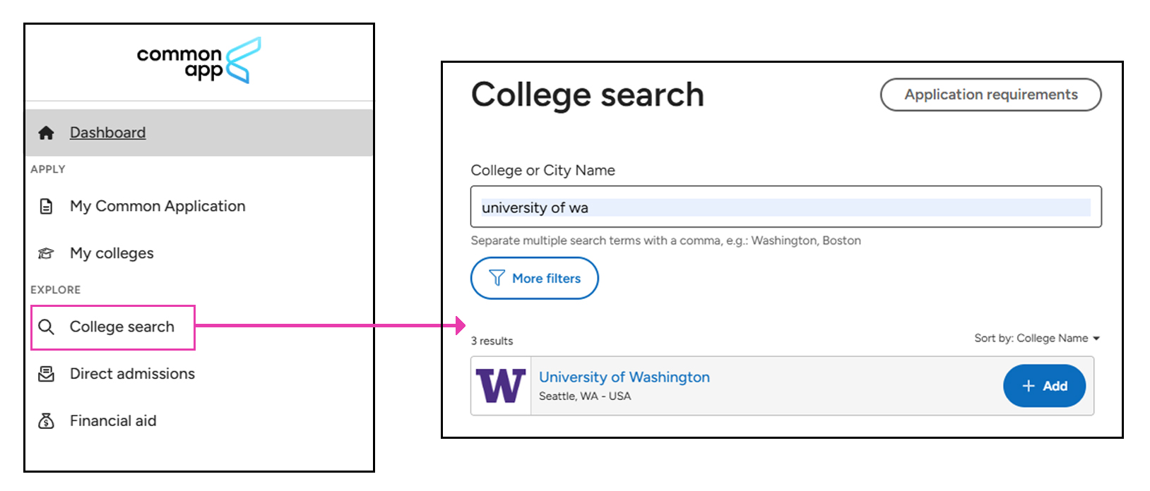 Instructions for applying with the Common App – Office of Admissions