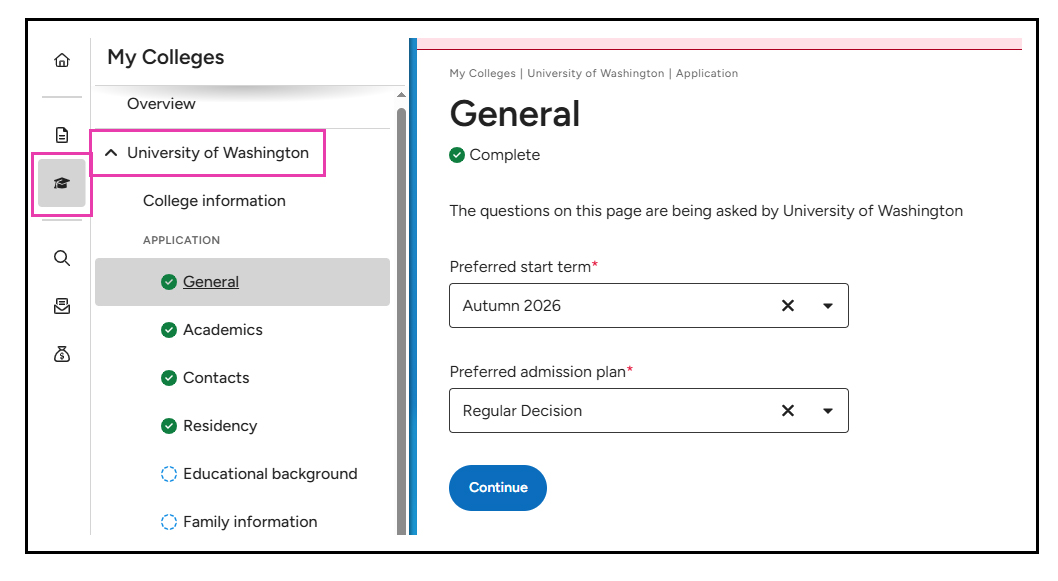 Instructions for applying with the Common App – Office of Admissions