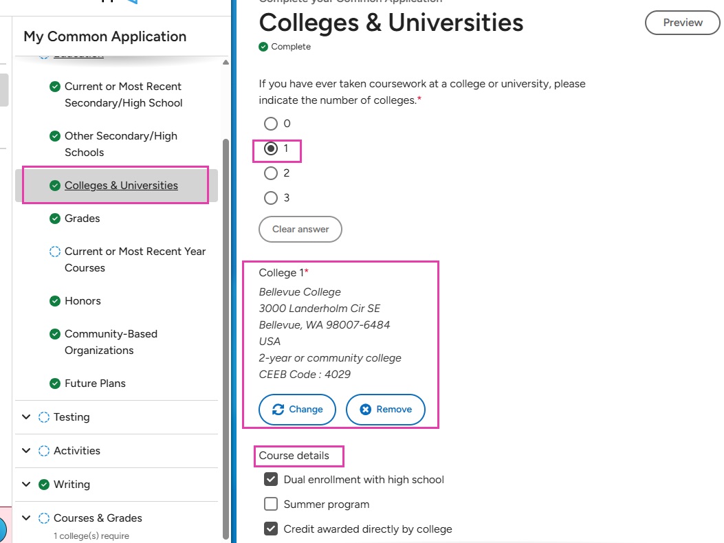 Instructions for applying with the Common App – Office of Admissions