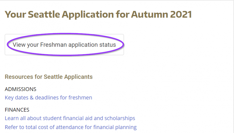 I applied. Now what? – Office of Admissions
